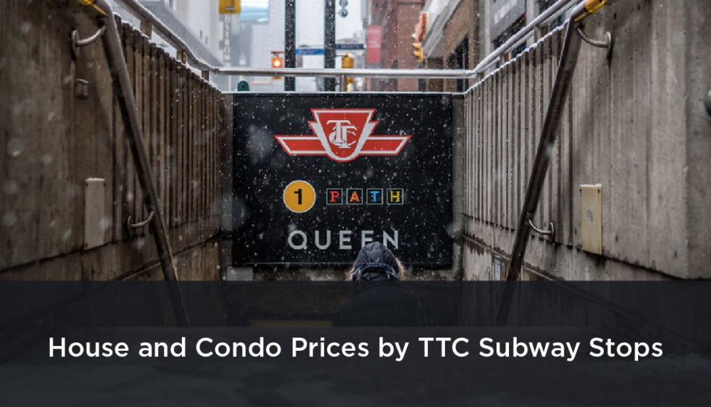 House and Condo Prices by TTC Subway Stops | Zoocasa