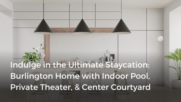 Indulge In The Ultimate Staycation Burlington Home With Indoor Pool